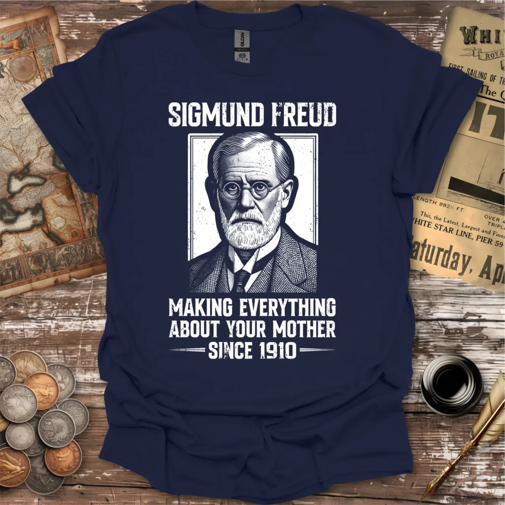 Sigmund Freud Making Everything About Your Mother T-shirt – The ...